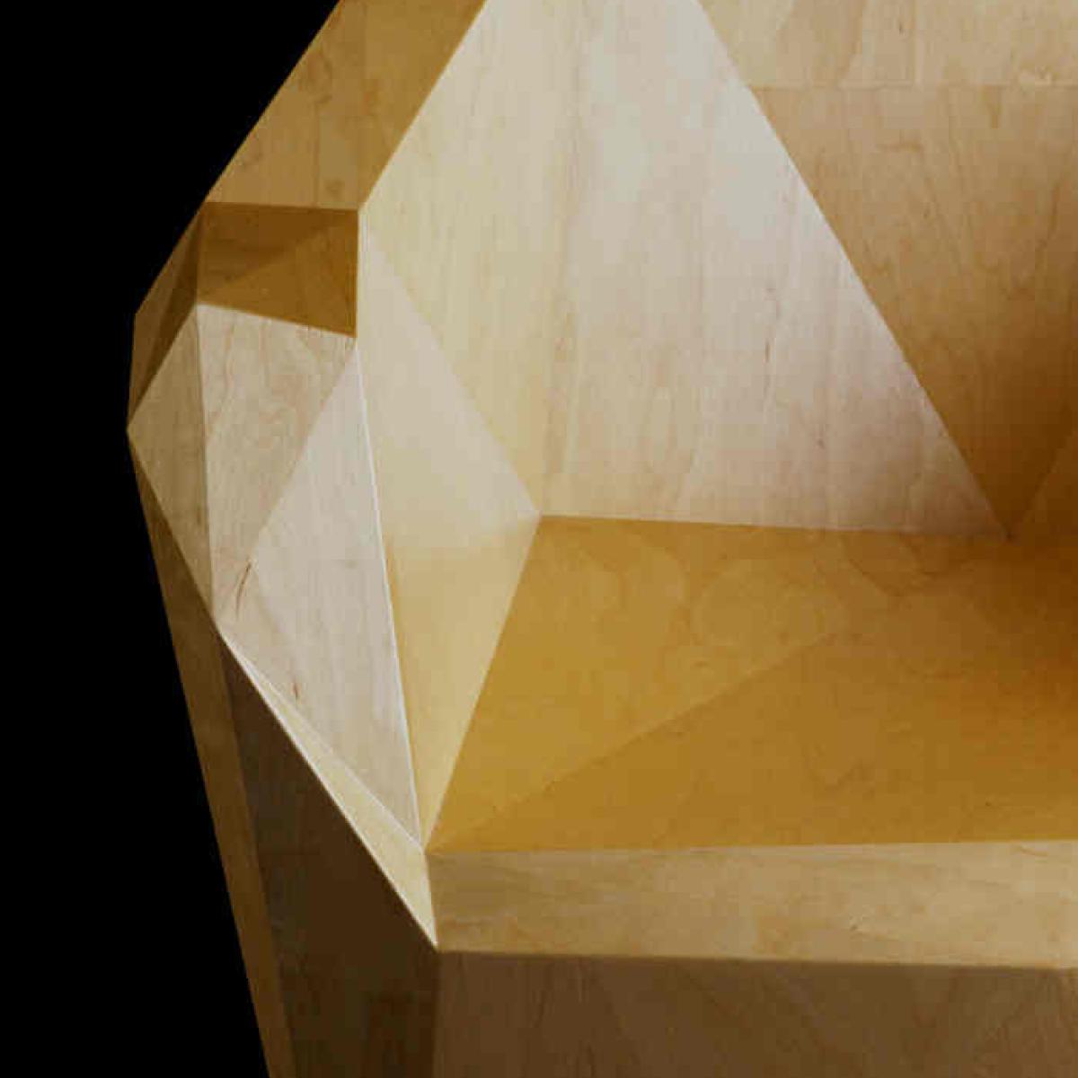 Faceted Armchair | Daniel Lacey